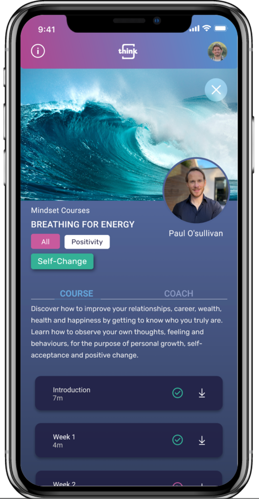 Studio Think - The app that helps you change your life for the better